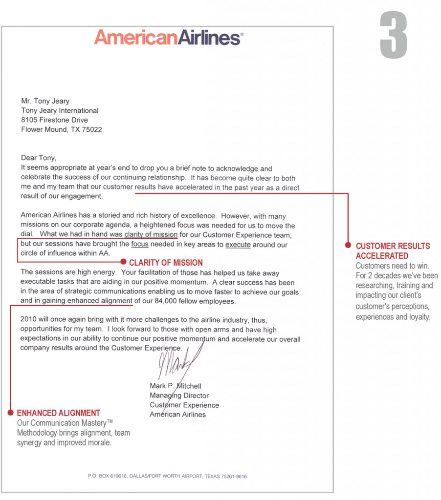 Tony Jeary | American Airlines